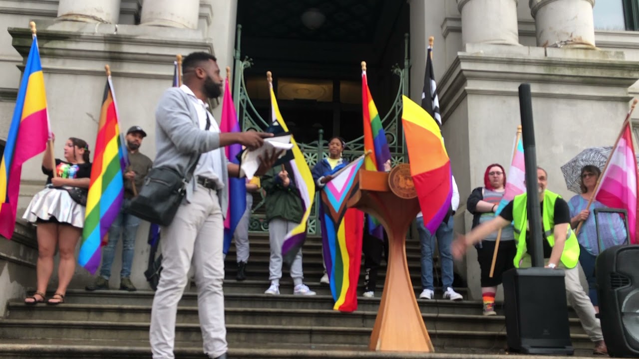 Massive Two-Hour LGBTQIA+ Event: Raising the Pride Flag at Providence ...
