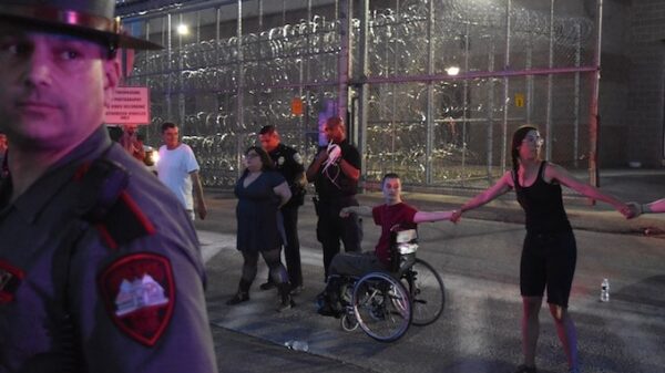 18 Arrested in Protest Outside Wyatt Detention Facility Against Trump's ...