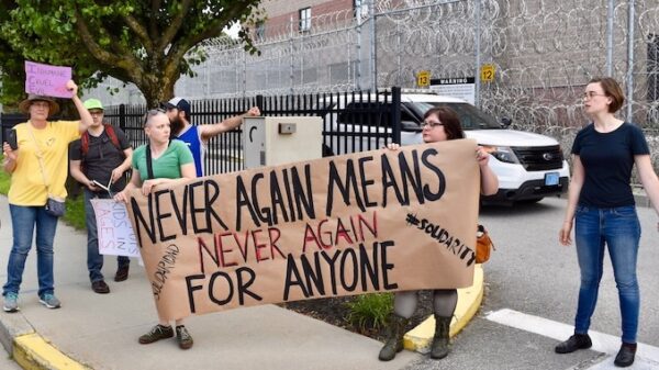 18 Arrested in Protest Outside Wyatt Detention Facility Against Trump's ...