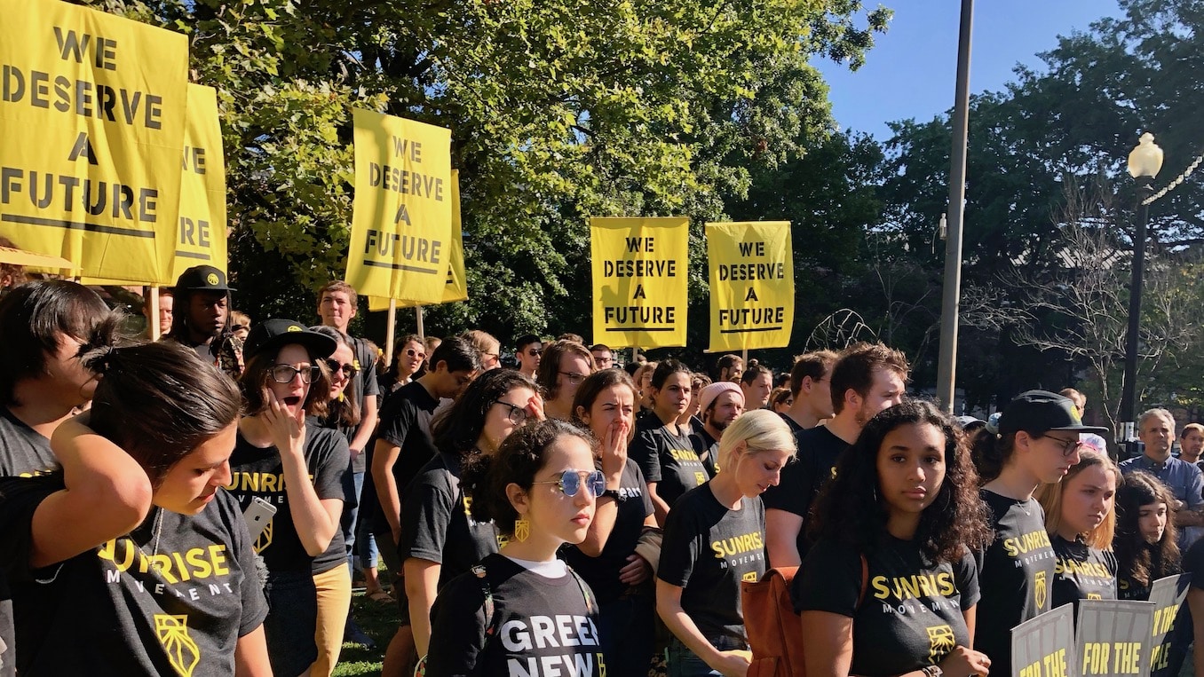 Demanding a Green New Deal: Sunrise Movement Marches in Providence