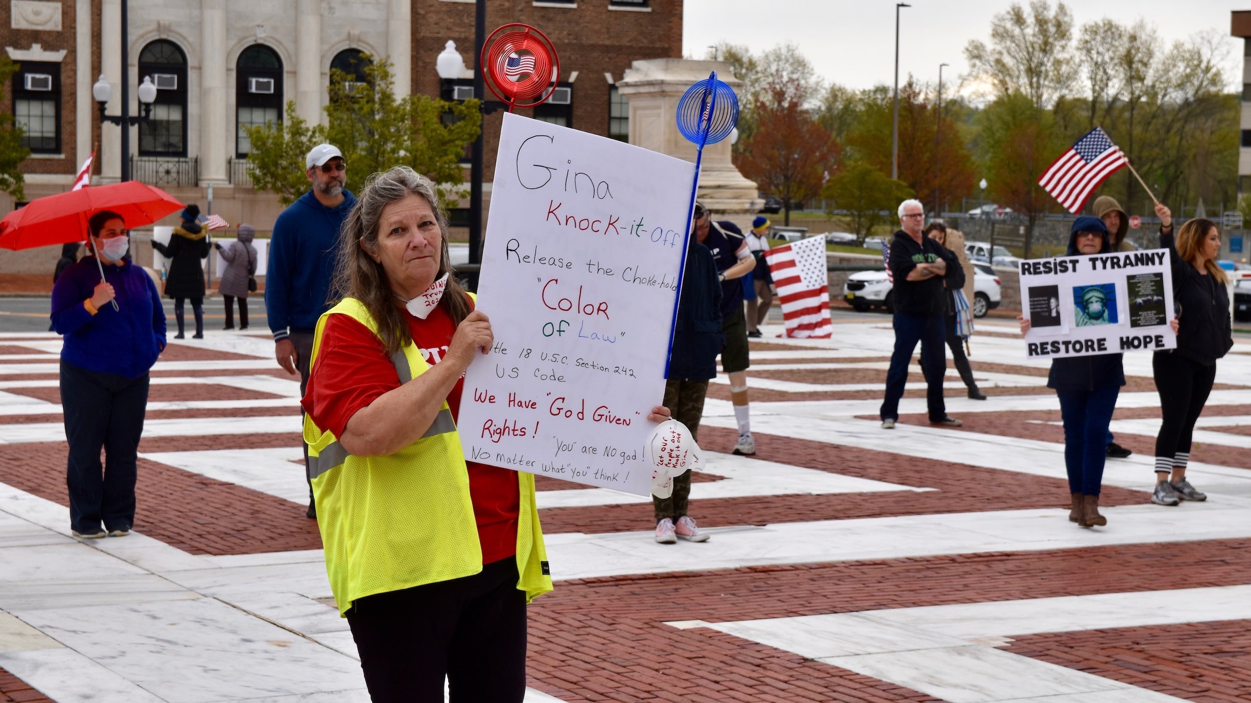 Reopen Rhode Island Rally: Calls to End COVID-19 Orders and Reopen State