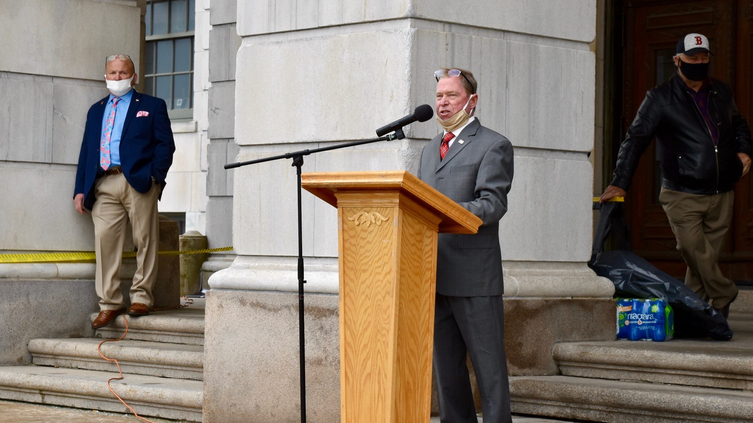 Reopen Rhode Island Rally: Calls to End COVID-19 Orders and Reopen State