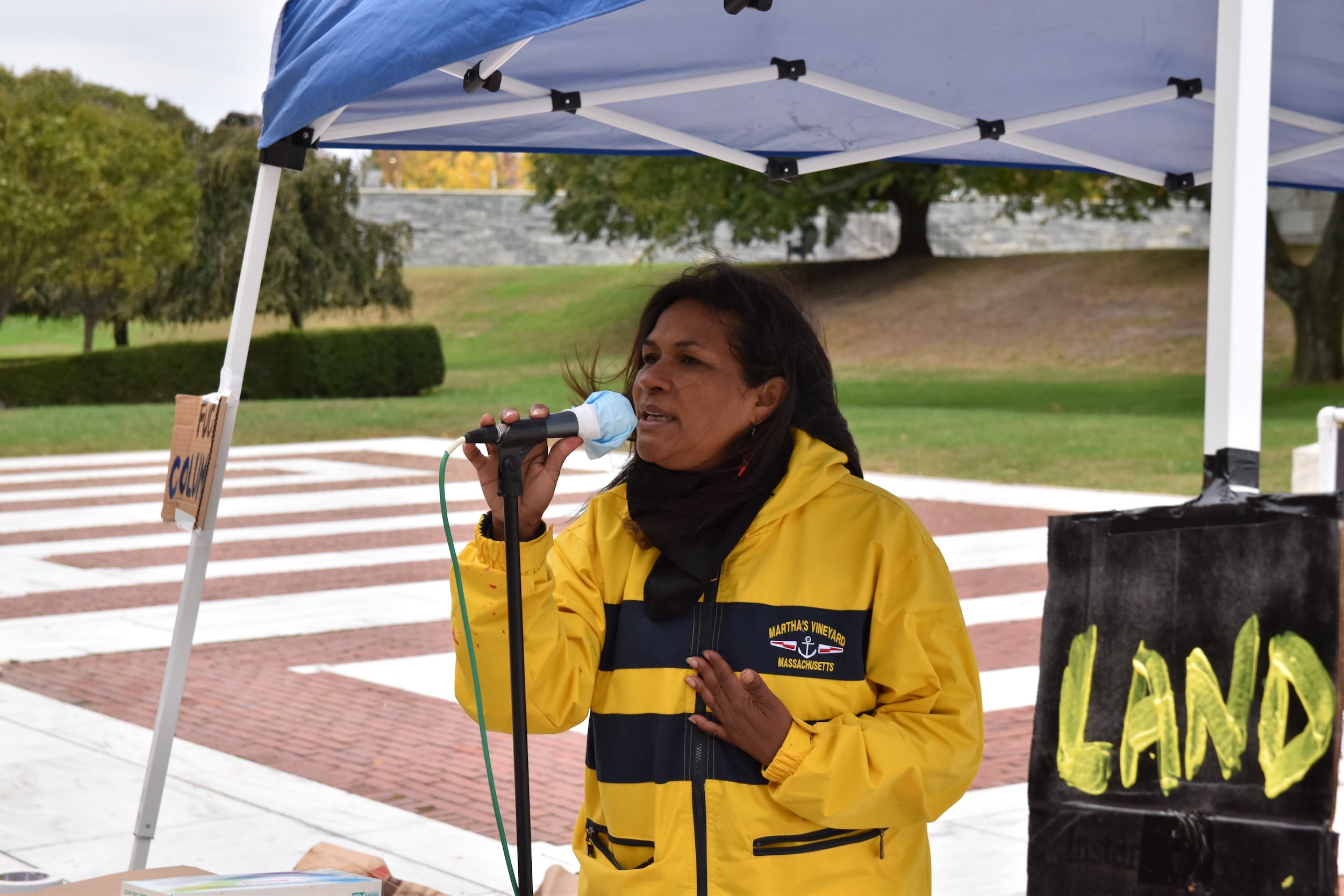 Indigenous People's Day open mic at the State House - Uprise RI