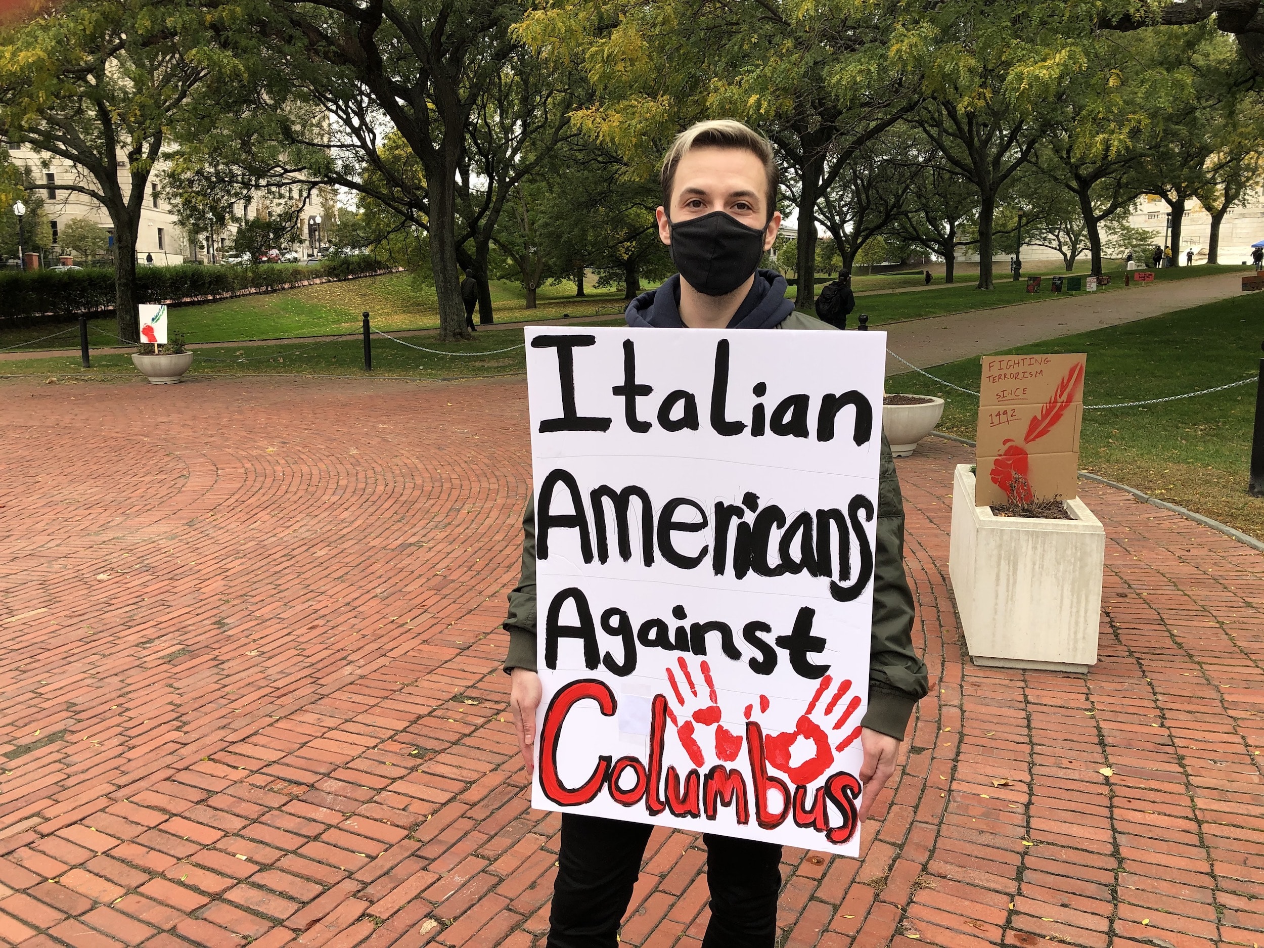 Indigenous People's Day open mic at the State House - Uprise RI