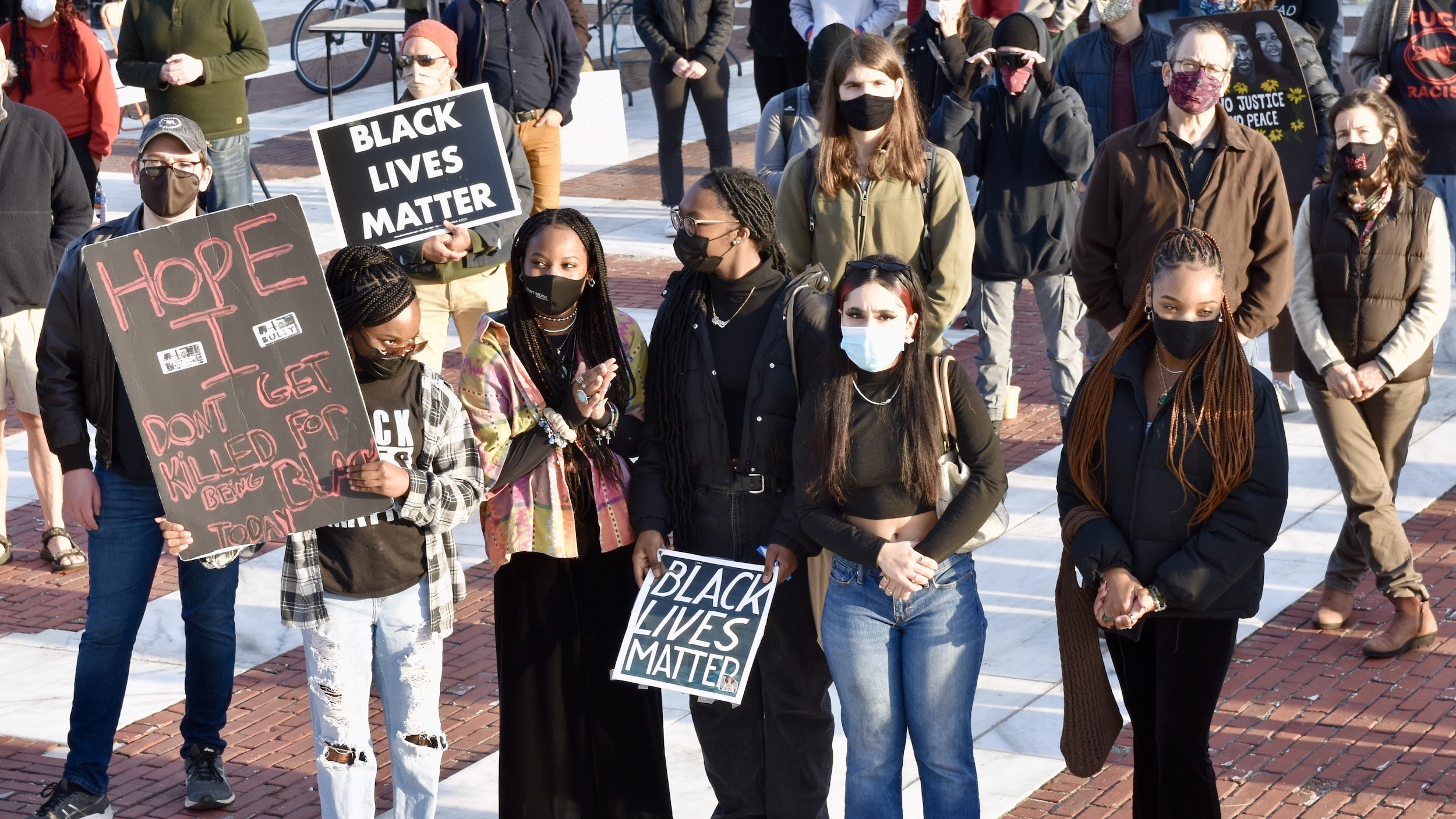 Black Lives Matter Rhode Island PAC Protest Calls for Action Against ...