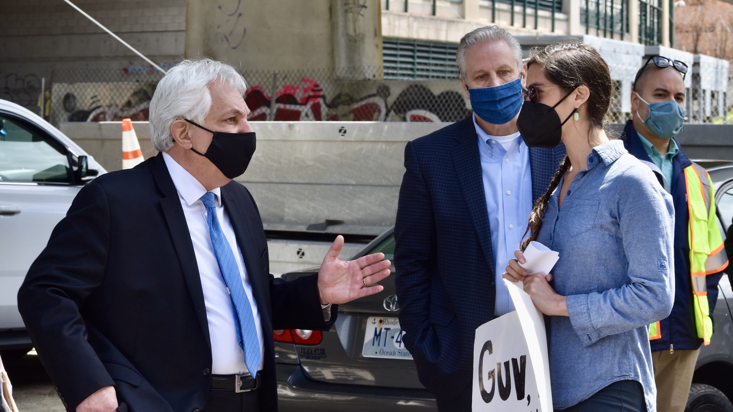 Protesters demand convenient public transportation in Rhode Island